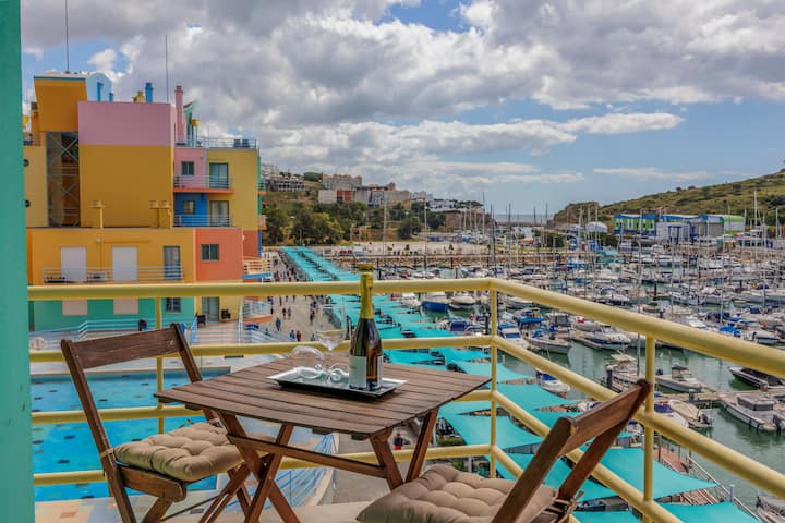 Marina And Sea View 1 Bedroom Apt. Albufeira - Albufeira