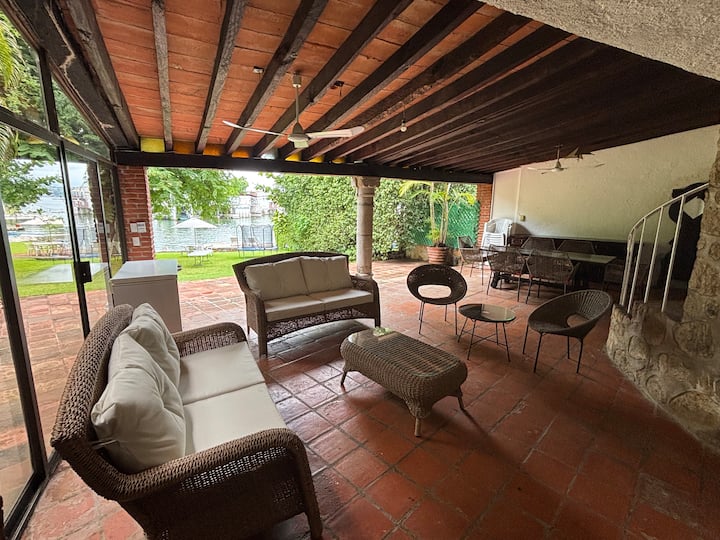 Casa Tamarindo | Lago + Alberca + Staff - Tequesquitengo