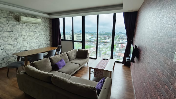 Jintsu Vivacity Megamall 3 Bedrooms Jazz Suite 2 - Kuching