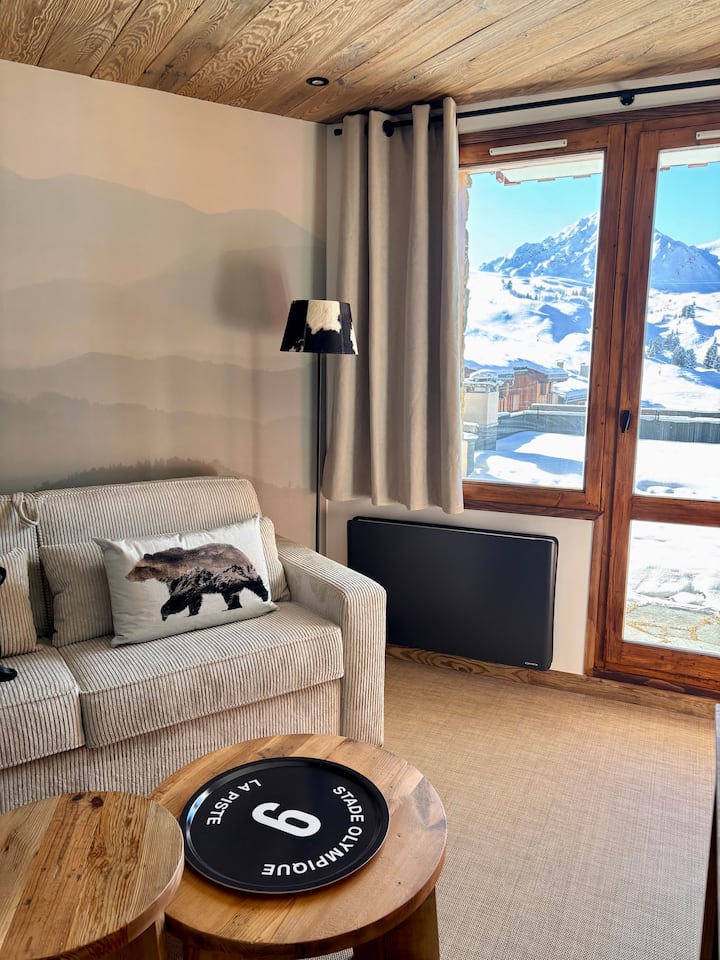 T3 Belle Plagne 2050m Skis Aux Pieds, Parking, Rdj - 라 쁠라니으-따헝떼스