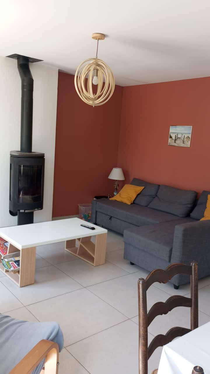 Maison Individuelle 8 Pers 1 Km Plage - Camiers