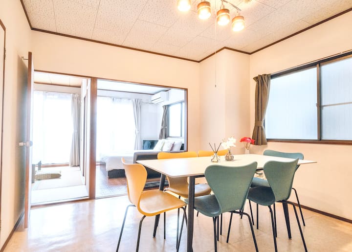 3 Bedroom Family Room Next To Hiroshima Sta. #203 - Hiroshima Prefecture, Japan