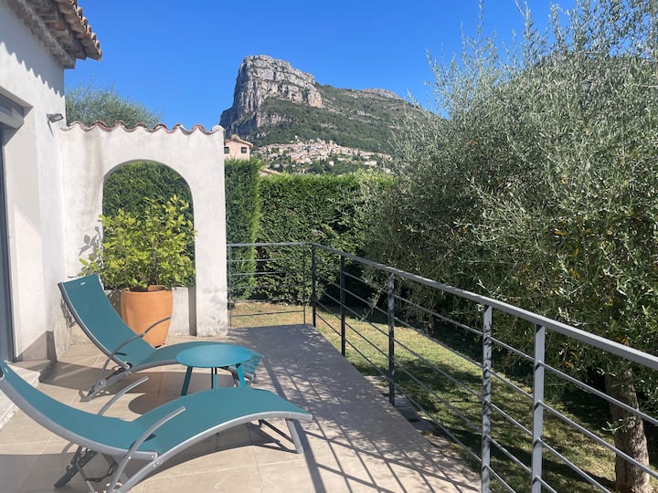 Villa Tout Confort Vue Sur Montagne - Roquefort-les-Pins