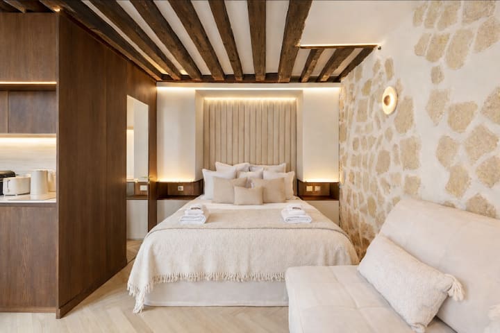 Studio Luxe Calme Marais Clim - Paris