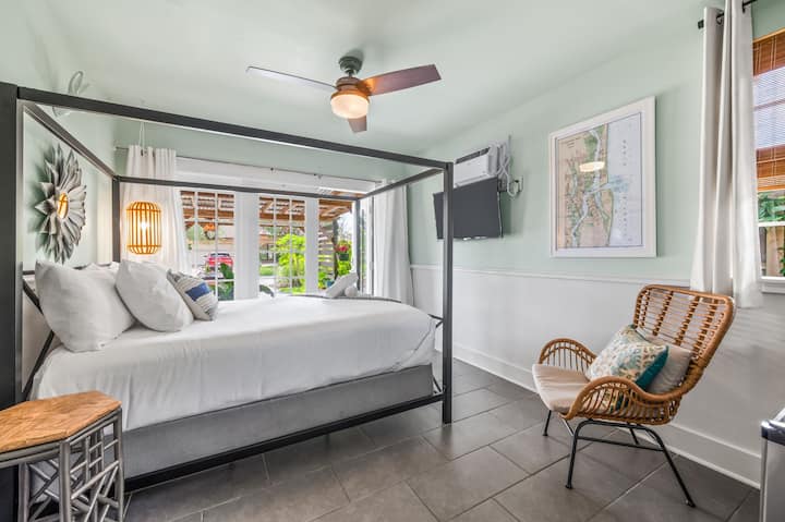 Designer Island Studio • Walk And Bike To Downtown - 세인트오거스틴