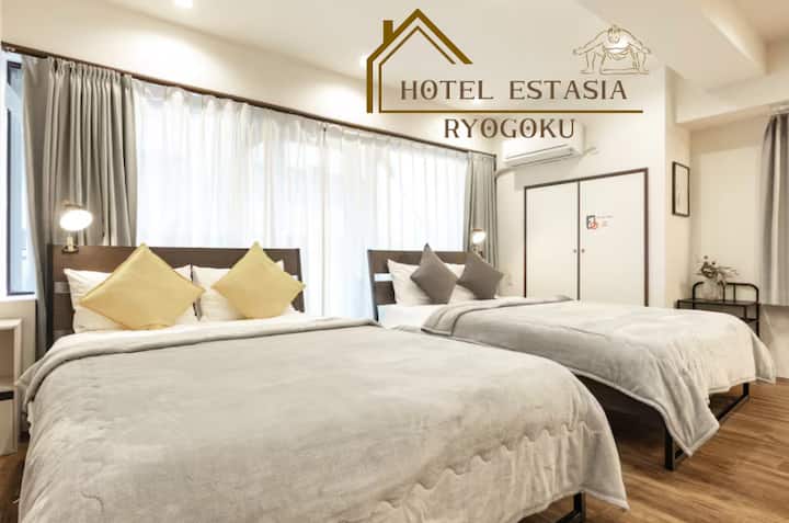 【Tokyo Ryogoku/asakusa】50sqm Studio With Wi-fi/3f - Ginza