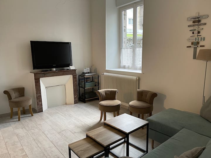 Coeur Ville Et Plage, 3 éToiles Pour 6 Personnes. - Granville