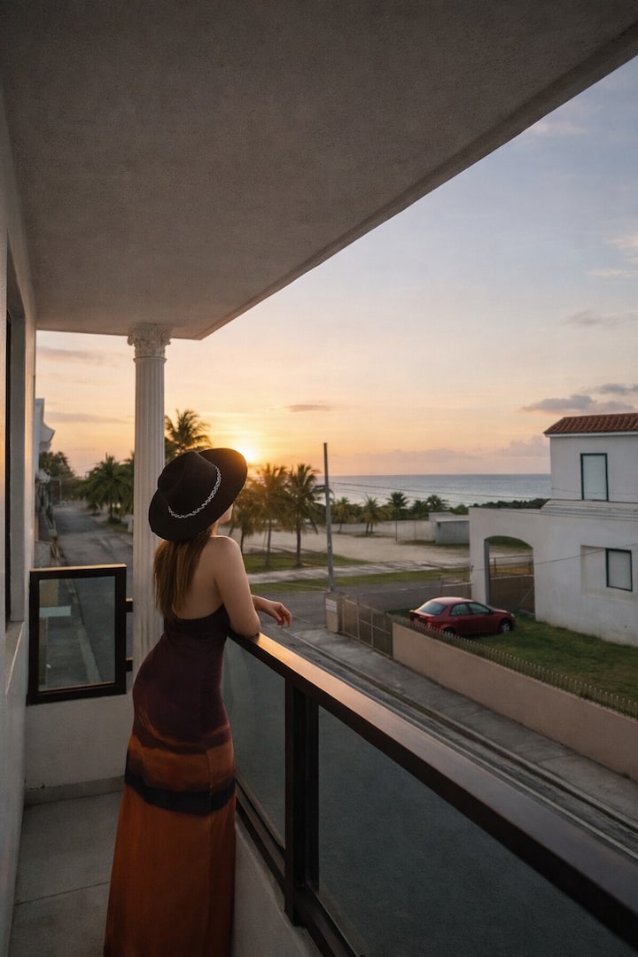 Emirate Beachfront • 1-min Walk To Beach • Sleep7 - Aguadilla