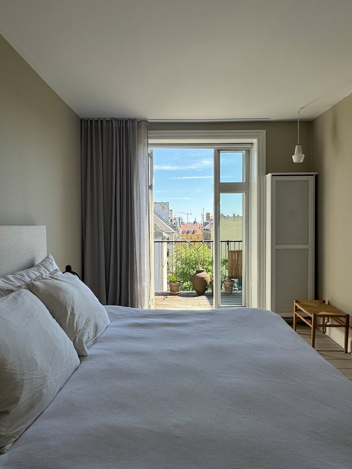 Penthouse By The Lakes In Cph - 哥本哈根