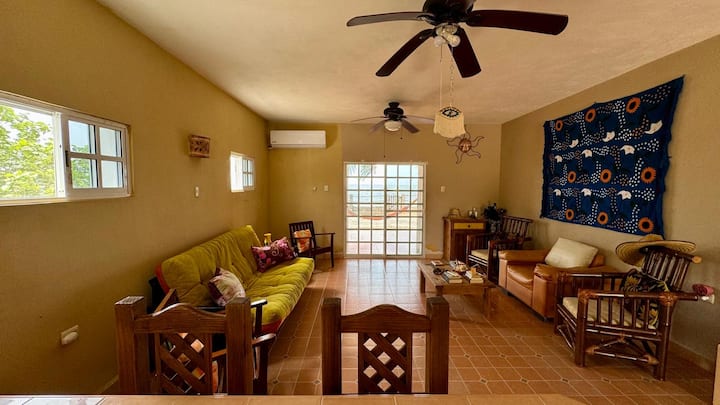 Idyllic Beach Front Casa In Yucatan - Yucatan