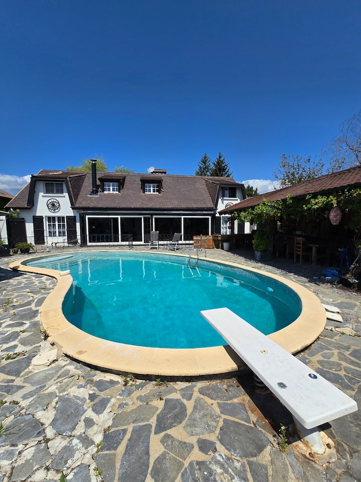 Lovely Family House With Garden And Pool - Divonne-les-Bains