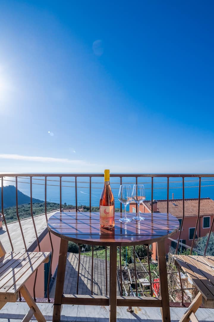 Creuza De 5 Terre...amazing Sea View - Manarola