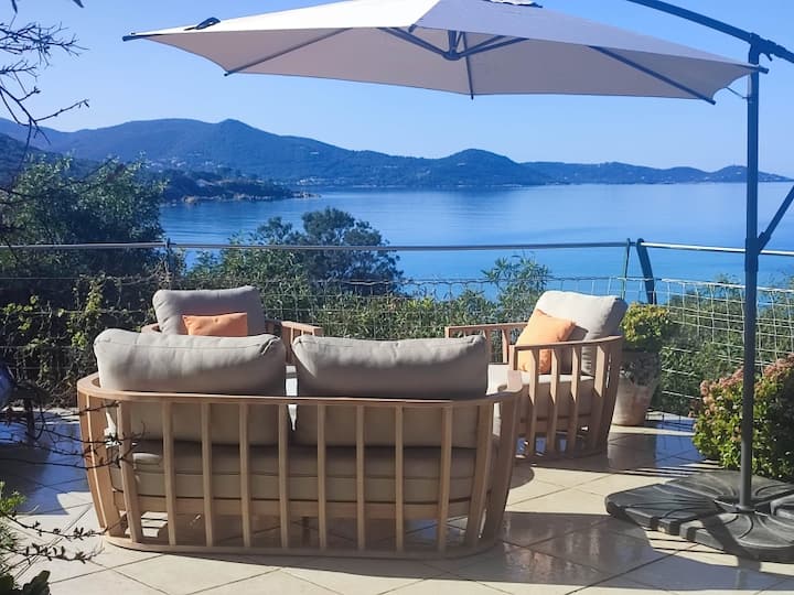 Plage Du Ruppione 
Vue Mer - Corsica