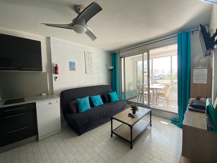 Studio, Parking, Grau Port Camargue,piscine, Wifi - Port Camargue