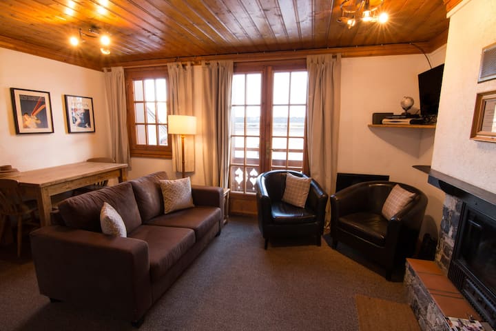 Appartement Centre Village Avec Cheminée & Vue - Franciaország