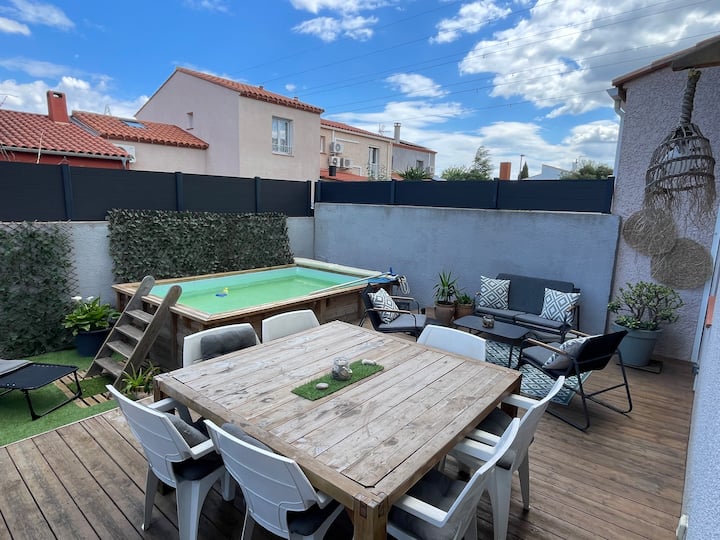 Charmante Villa Familiale
Dans Village Catalan - Thuir