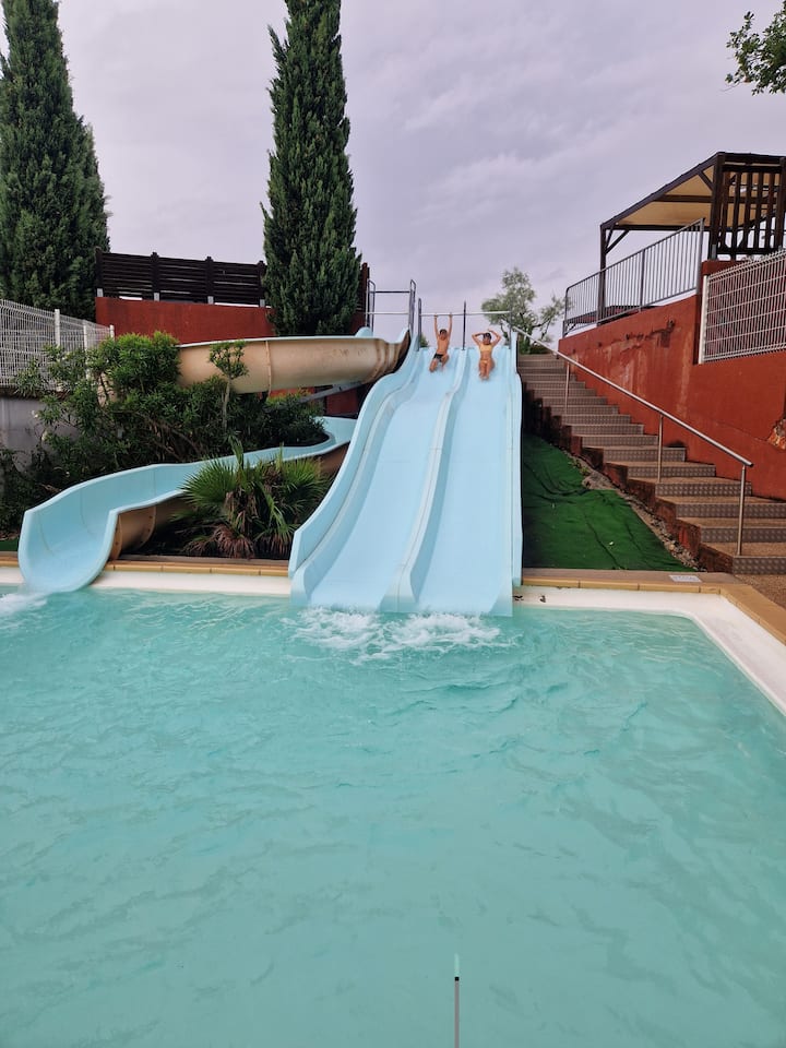 Mobil-home 6 Pers Ardèche Proche Vallon Pont D'arc - Ardèche