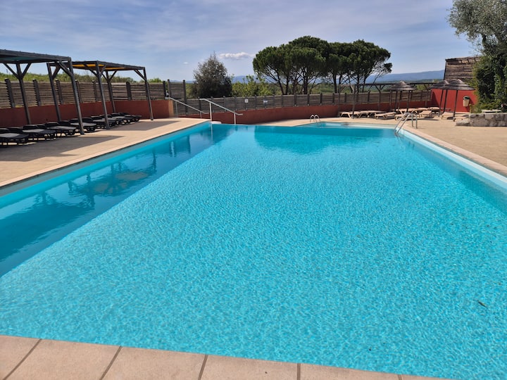 Mobil-home 6 Pers Ardèche Proche Vallon Pont D'arc - Ruoms