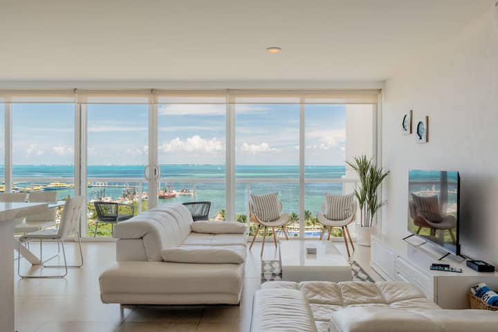 *Marlna Beachfront 2 Bdr By Casa Paraiso* - Cancún