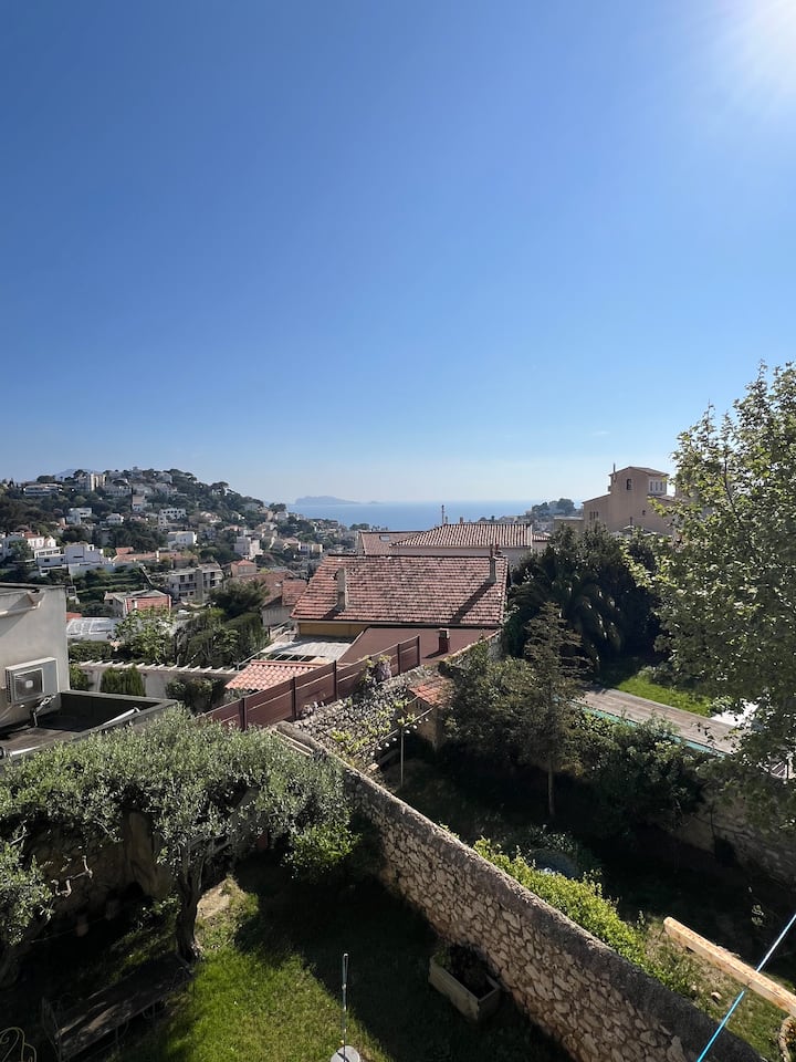 Appart 100m2 Roucas Blanc, Vue Mer, Parking - Calanques de Marseille