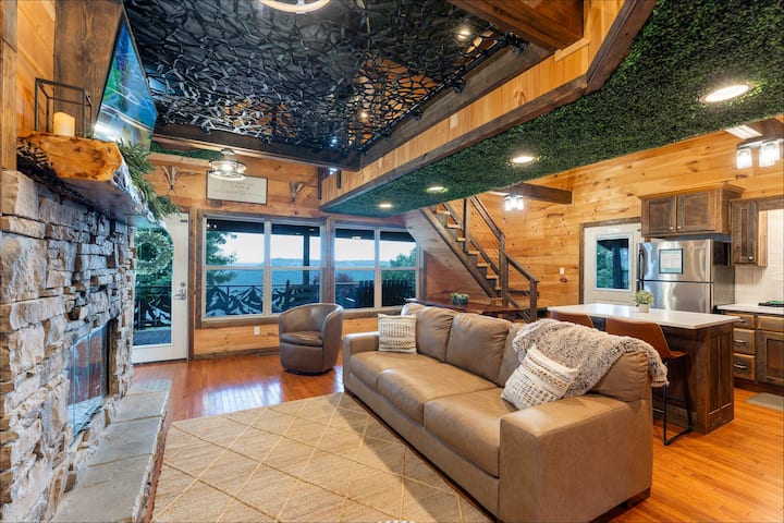 Cloud 9 Cabin With An Indoor Pool, Hot Tub, & Fire Pit! - Guntersville Lake