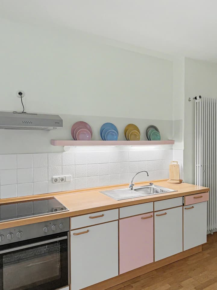 Schönblick 311 -Familienwohnung Im Fifties-style - Bad Kohlgrub
