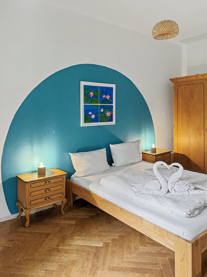 Schönblick 311 -Familienwohnung Im Fifties-style - Seehausen am Staffelsee