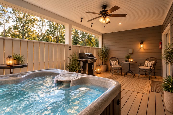 Private Hot Tub · Warm Fireplace · 2 Miles To Avl - Asheville, NC