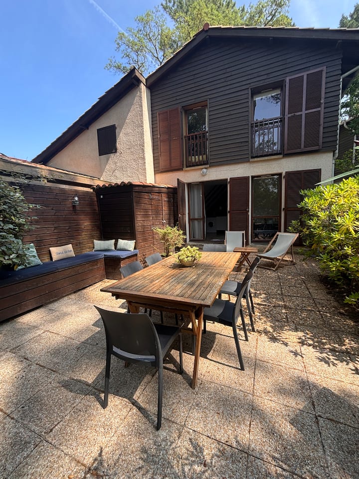 Villa Pignada, Patio, 5 Personnes I 10 Min De La Plage I Forêt - Seignosse