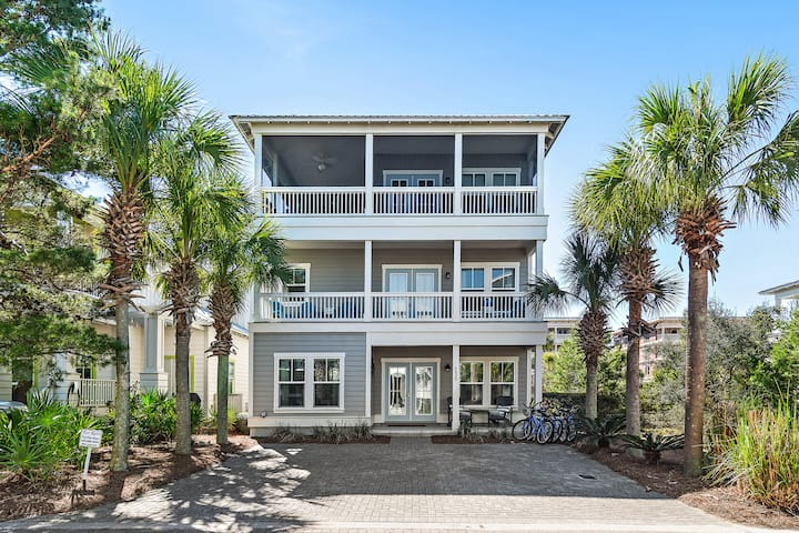 Amazing Porches-5 Bikes-next To Rosemary Shops - Rosemary Beach, FL