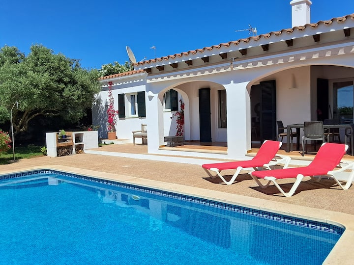 Villa Avec Piscine 6 P. Près Plage Commerces - Menorca