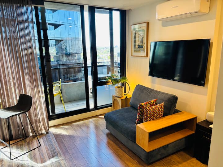 Amazing South Yarra Executive 1 B/r King Bed - Ausztrália