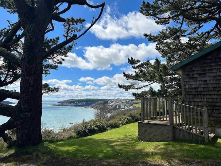 Windwhistle, Coastal Views Of Looe Bay & Cliffs - Looe