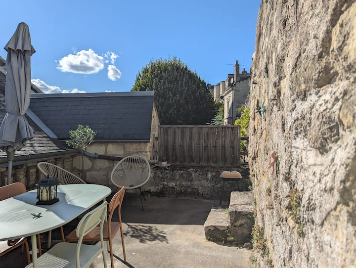 Appartement Des Hirondelles, Au Pied Du Château. - Chinon