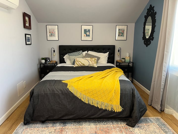 Chic Modern Studio Near Sfo W/ Kitchen & Laundry - San Bruno, CA