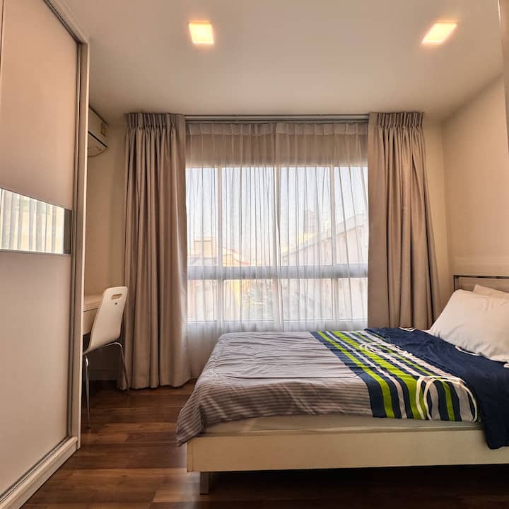 2 Bedrooms Fit For Family/58 Sqm./4 Mins To Bts - Khlong Toei