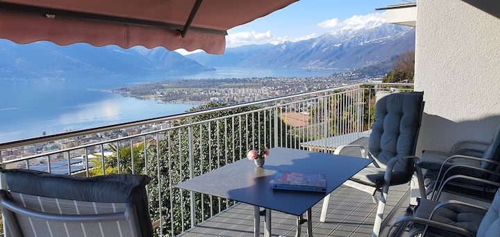 Petite Maison De Vacances Avec Vue Splendide - Locarno