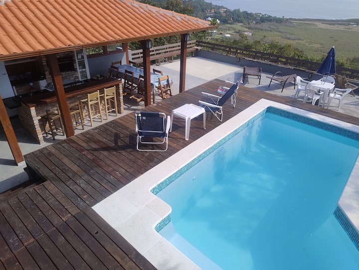 Casa Com Piscina E Incrível Vista - Garopaba