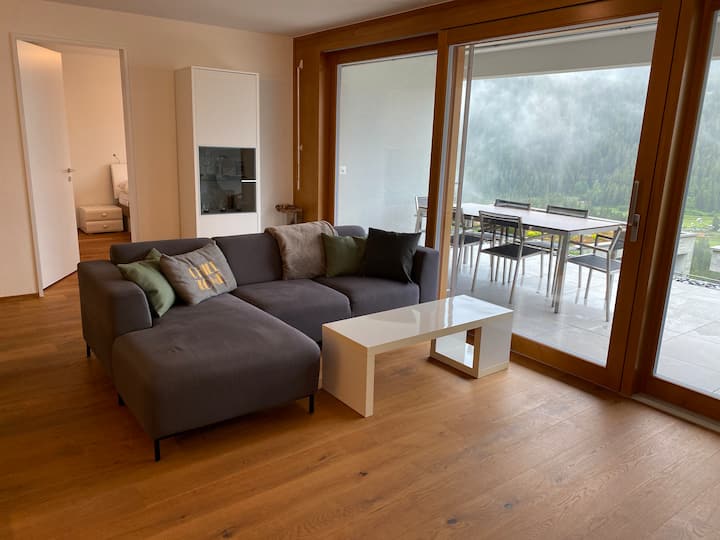 Wohnung Direkt Neben Skipiste Und Bergbahn - Scuol