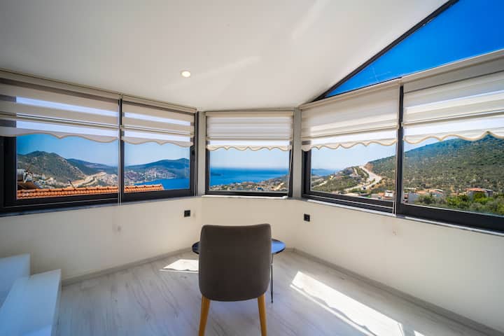 Villa With Stunning Sea View And Private Pool - Kalkan
