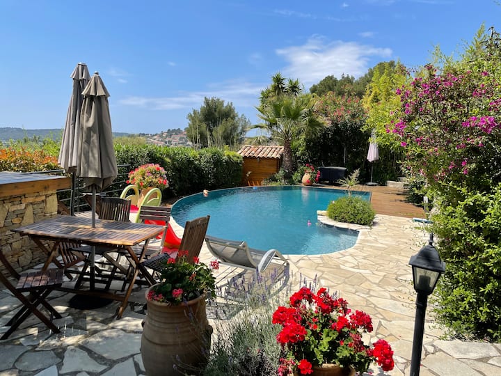 Studio Coquet Proche De Sanary   Piscine Jardin - Sanary-sur-Mer