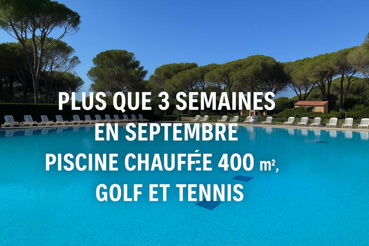 Studio 3 éToiles Piscine Chauffée Golf Tennis Mer - Saint-Raphaël