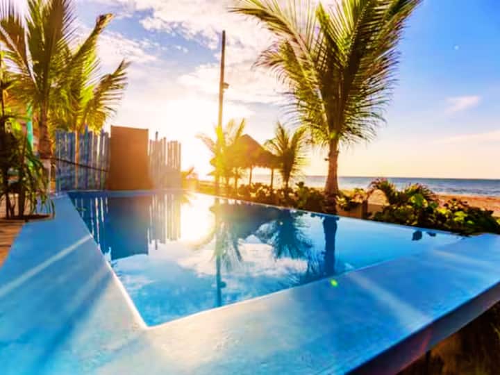 Casa Frente Al Mar P/6–8 | Piscina + Bbq - Tumbes