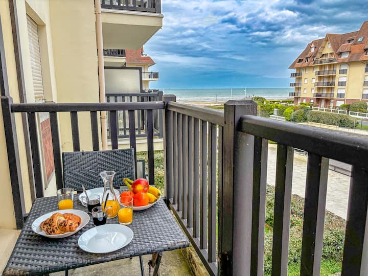 Vue Mer Balcon • À Deux Pas De La Plage • Piscine - Cabourg