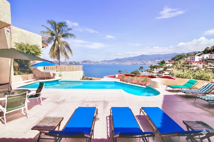 Casa Vistalejos, Hermosa Casa En Marina Brisas - Acapulco