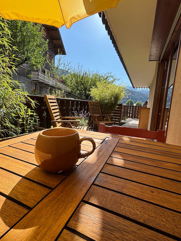 Cosy Studio En Ville Avec Grande Terrasse - Avoriaz
