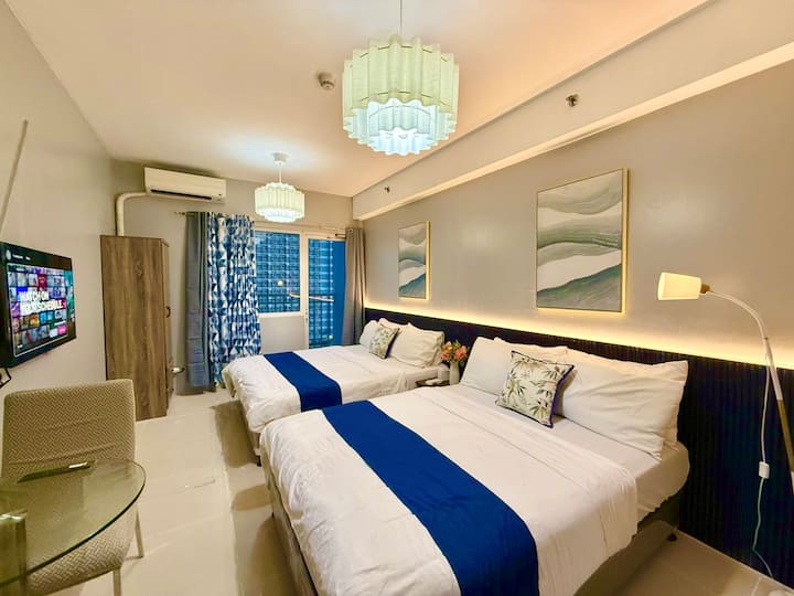 Breeze Res Smdc 1br 4pax Pasay Nrpicc W/ Netflix - Manila