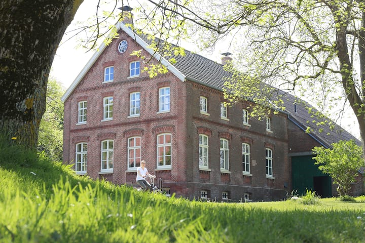 Gulfhof Am Deich | Leuchtturmblick | Nordsee&natur - Delfzijl