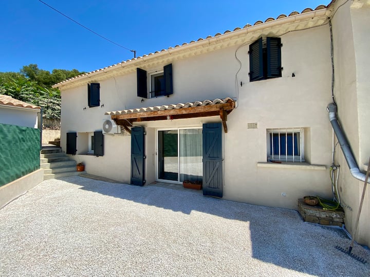 Charmant T2, Wifi, Clim, Parking, Proche Mer - Le Beausset