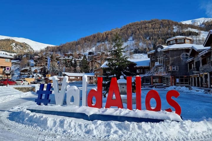 Appart 6 Pers Au Pied Des Pistes à La Foux D'allos - Val d'Allos